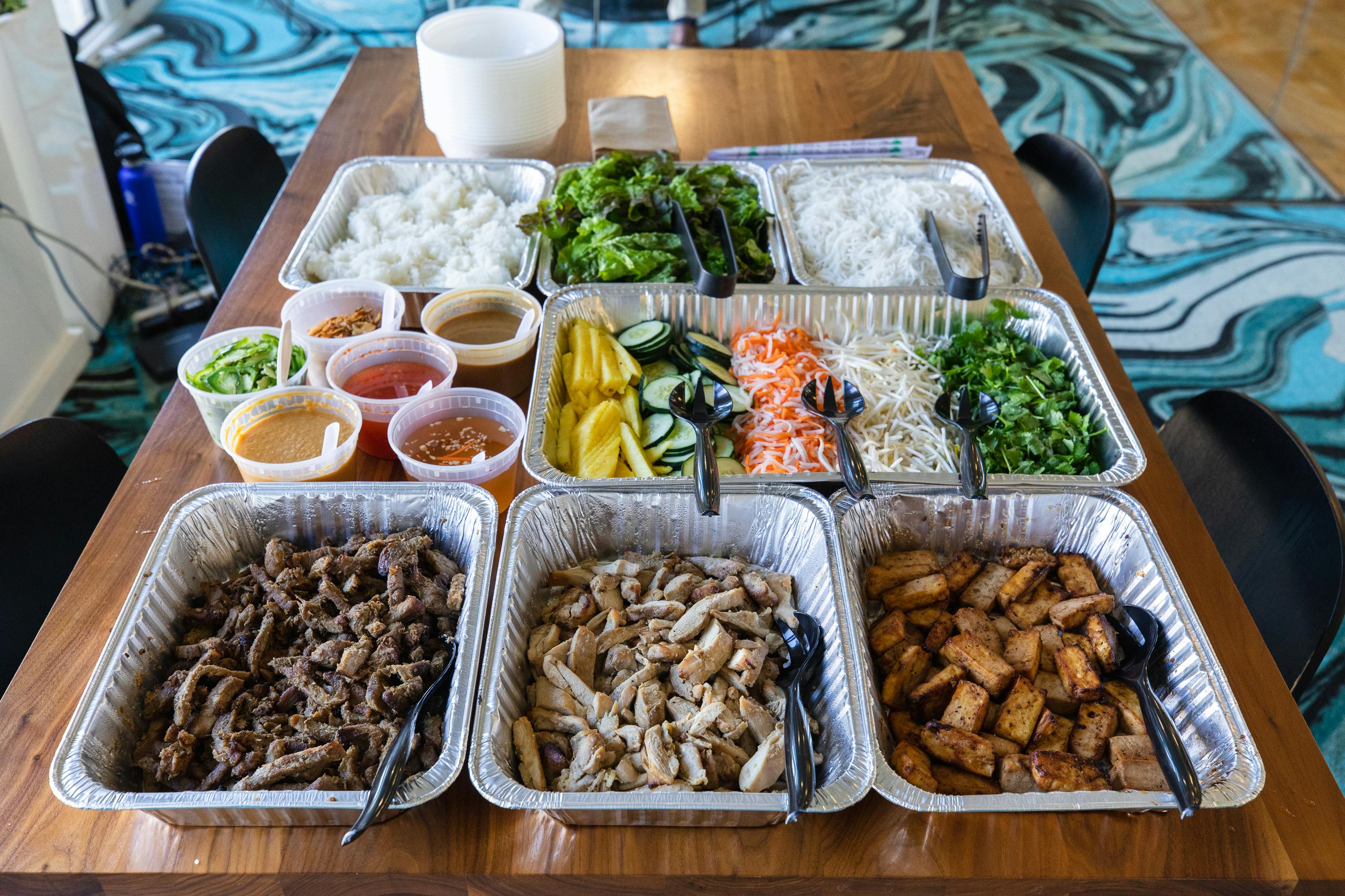 Best Vietnamese Buffet and DIY Bowls Catering | CaterCow